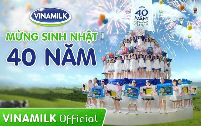 Vinamilk ghi dấu ấn 40 năm qua chiến dịch Vươn Cao Việt Nam